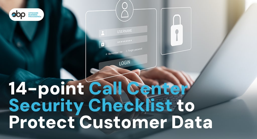14-point Call Center Security Checklist to Protect Customer Data