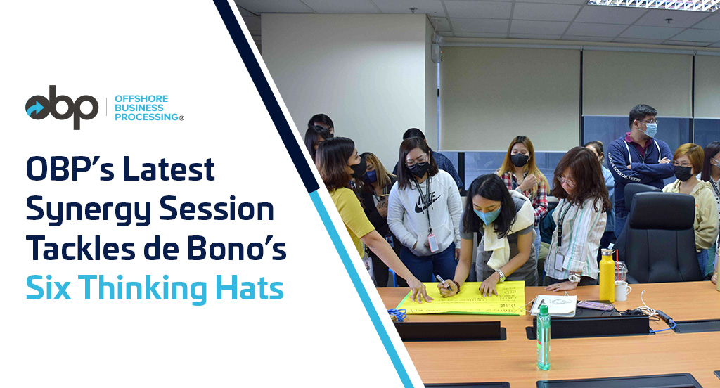 OBP’s Latest Synergy Session Tackles de Bono Six Thinking Hats
