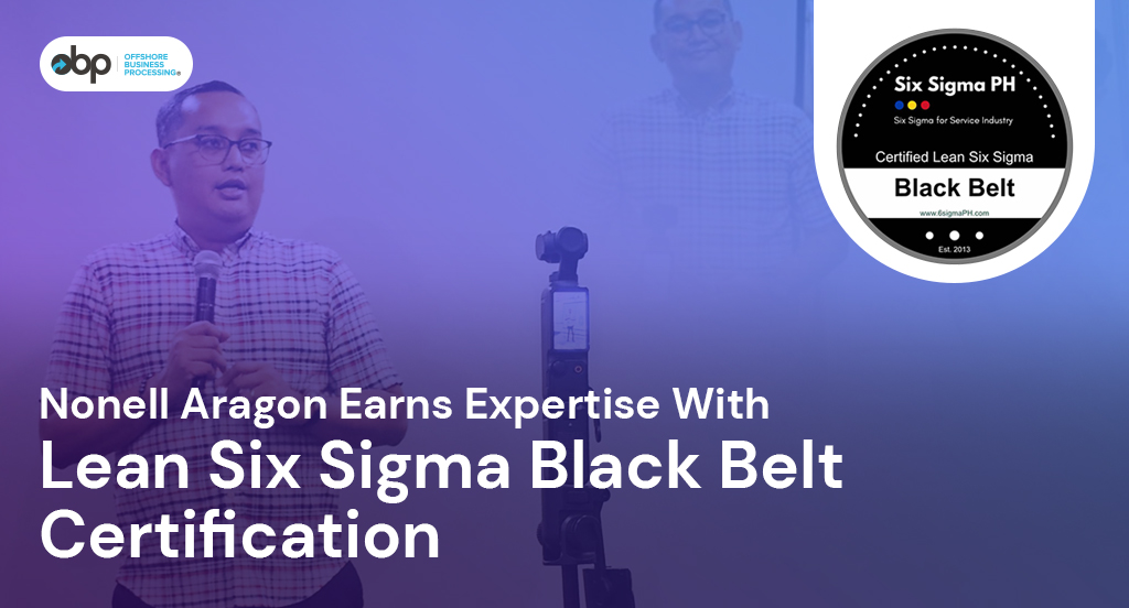 Nonell Aragon Earns Expertise With Lean Six Sigma Black Belt Certification
